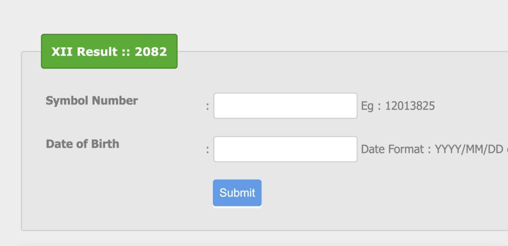 Class 12 Result 2082, neb.ntc.net.np 12th Result 2082 %